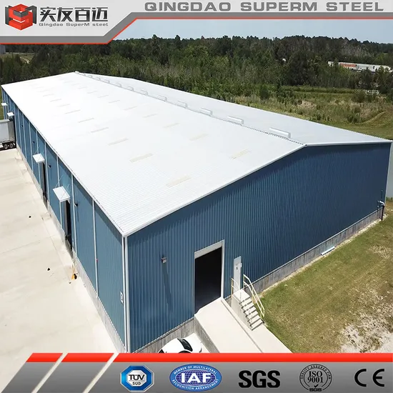 Prefab Metal Frame Storage Shed Steel Structure Warehouse Build | Load ...